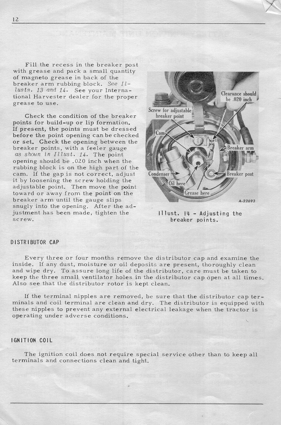 Ignition Timing | Farmall Cub Forum